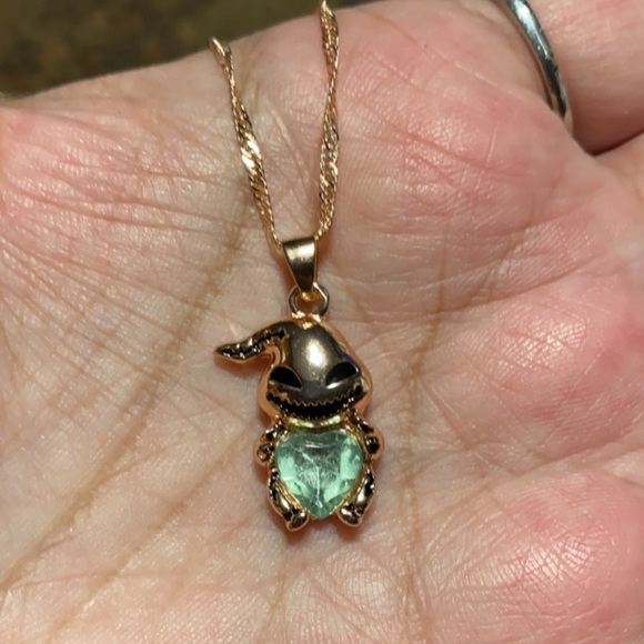 Jewelry | Oogie Boogie Necklace Nightmare Before Christmas New Light ...
